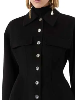Sportmax Shaped Wool Overshirt