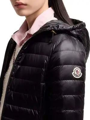 Moncler Igel Hood Short Down Jacket In Recycled Longue Saison