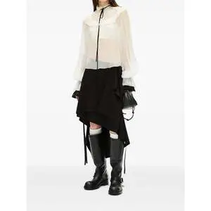 ANN DEMEULEMEESTER Skirts Asymmetric & Draped Skirts