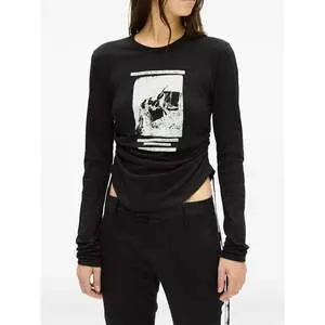 ANN DEMEULEMEESTER Tops T-shirts & Jerseys - Black