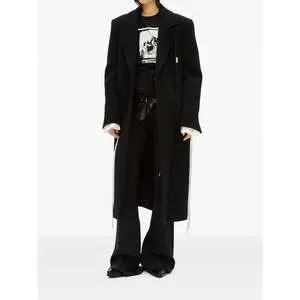 ANN DEMEULEMEESTER Cotton Graphic Print Long Sleeve Top