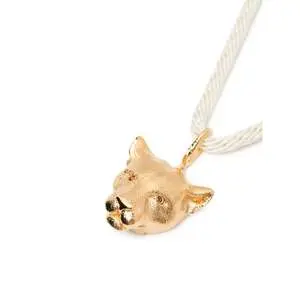 FORTE_FORTE Tone Panther-head Pendant Necklace