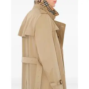 Burberry Neutrals Coats Trench Coats