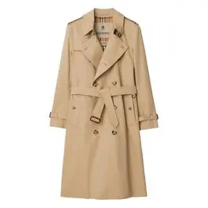 Burberry The Kensington Trench Coat - Cream