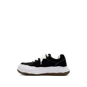 Mihara Yasuhiro Cotton Canvas Lace-up Low Top Sneakers