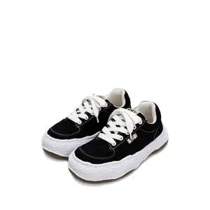 Mihara Yasuhiro Cotton Canvas Lace-up Low Top Sneakers
