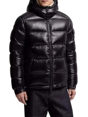 Moncler Maya Short Hooded Down Jacket