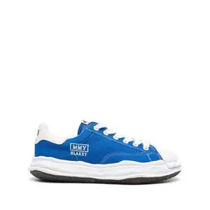 Mihara Yasuhiro Maison Mihara Yasuhiro Low Top Canvas Trainers Blue