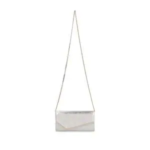 JIMMY CHOO Emie Clutch Bag - Silver