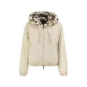 Moose Knuckles Neutrals Jackets Puffer Jackets - Cream