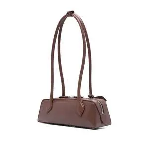 Alaïa Leather Zip Fastening Shoulder Bag - Brown