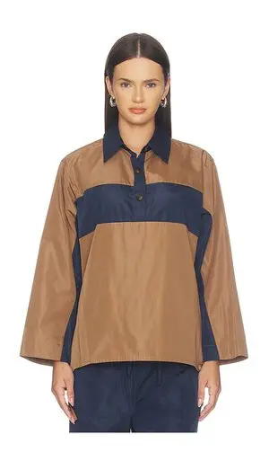 Rag & Bone Taffeta Rugby Shirt