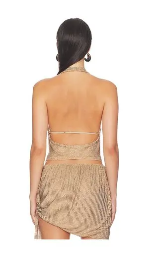 HAELO Cowl Halter Top
