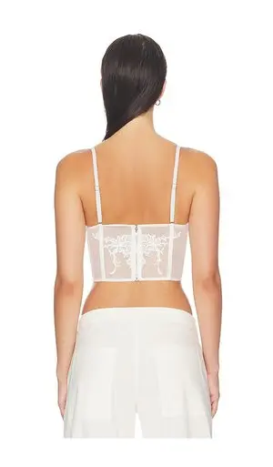 HAELO Wing Lace Crop Corset