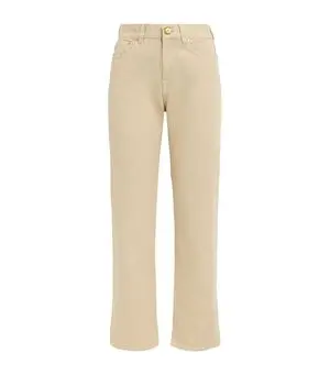 BLAZÉ MILANO Nariida Straight Jeans - Beige