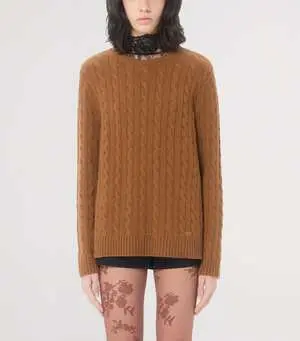 Valentino Garavani Cashmere Cable-knit Sweater