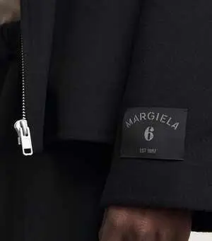 MAISON MARGIELA Wool Zip-up Jacket