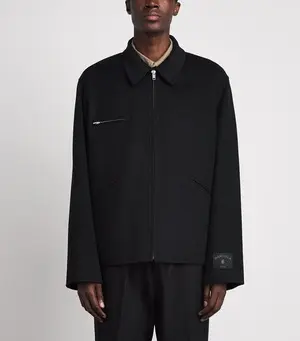 MAISON MARGIELA Wool Zip-up Jacket