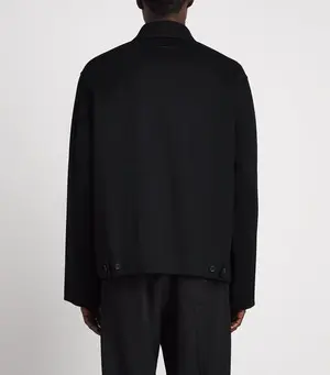 MAISON MARGIELA Wool Zip-up Jacket
