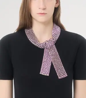 Valentino Garavani Virgin Wool Embellished Neck Sweater
