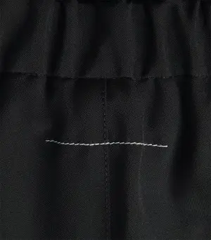 MAISON MARGIELA Cotton Pleated Drawstring Trousers