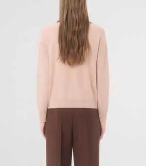 Valentino Garavani Cashmere Lace-trim Sweater