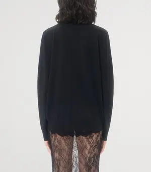 Valentino Garavani Virgin Wool Embellished Sweater