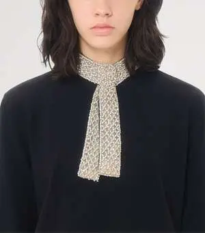 Valentino Garavani Virgin Wool Embellished Sweater