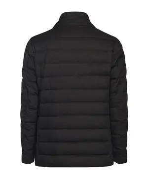 Herno Layered-effect Quilted Down Jacket