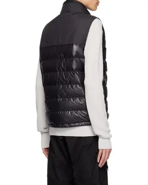 Moncler Logo Patch Quilted Vest