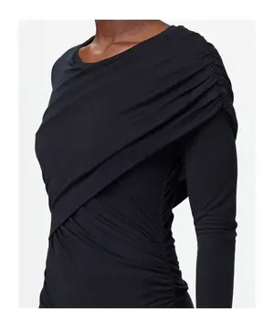 Isabel Marant Étoile Long Sleeve Gathered Dress