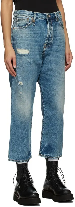 R13 Tailored Drop Denim Jeans