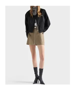 Prada Chino Mini Skirt