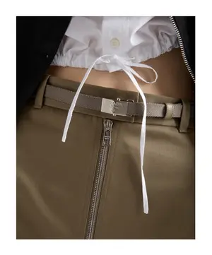 Prada Chino Mini Skirt