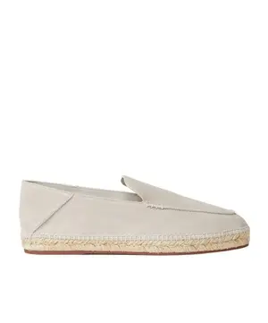 Loro Piana Suede Calfskin Espadrilles