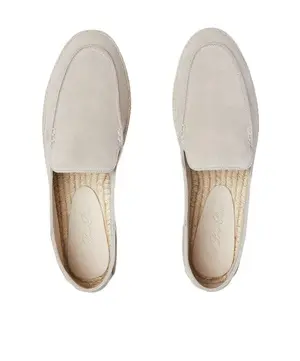 Loro Piana Suede Calfskin Espadrilles