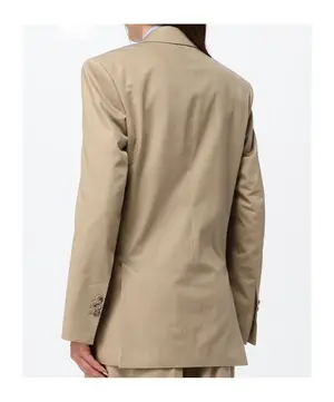AMI Paris Lapel Long-sleeved Suit Jacket