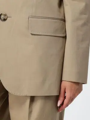 AMI Paris Lapel Long-sleeved Suit Jacket