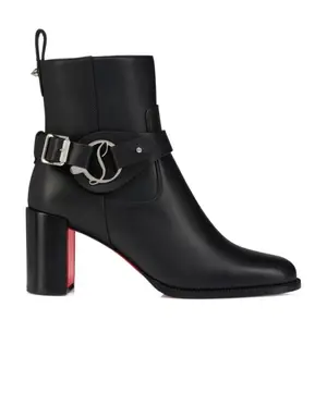 CHRISTIAN LOUBOUTIN Dianouchette Short Boots - Black