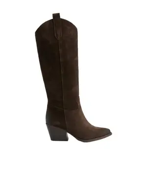 P.a.r.o.s.h Round-toe Tall Boots - Black