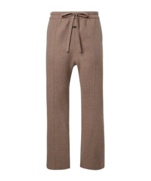 Fear Of God Wool And Cashmere Bootcut Pants - Brown