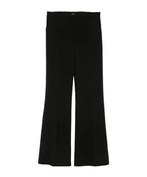 Pinko Plain-coloured Palazzo Trousers