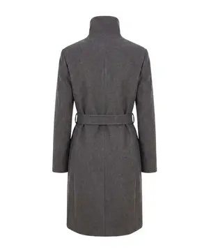 Pinko Belted Button-down Coat