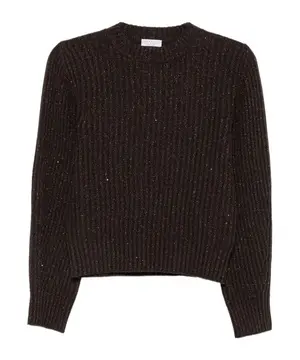 Brunello Cucinelli Long-sleeved Knitwear - Black