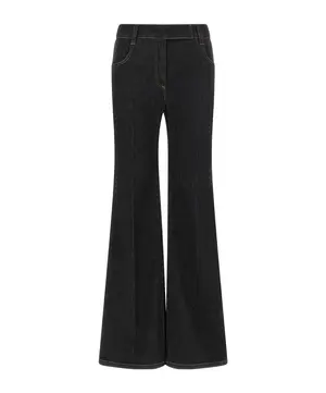 Brunello Cucinelli Monile Flared-leg Jeans