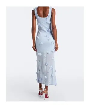 Simkhai Floral Appliqué Gown