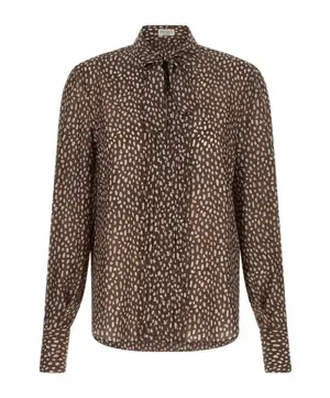 Brunello Cucinelli Long Sleeve Shirt - Brown