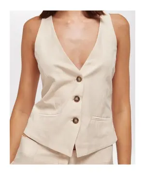 BLUGIRL Button-front Vest