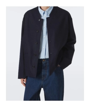 JIL SANDER Button-front Long-sleeve Jacket