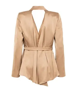 BLUGIRL Cut-out Belted Blazer
